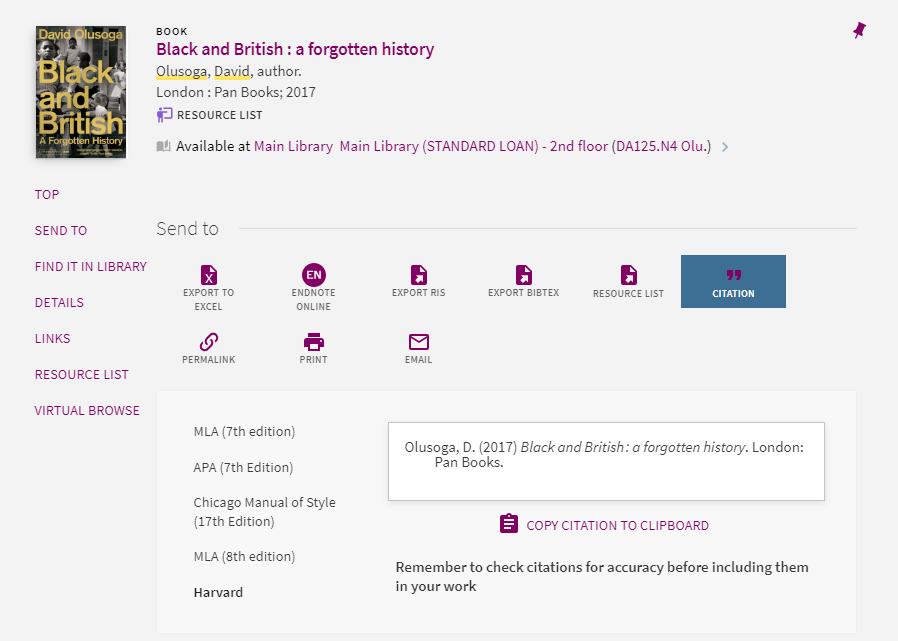 How to interpret a reference for a book or journal article | Academic ...