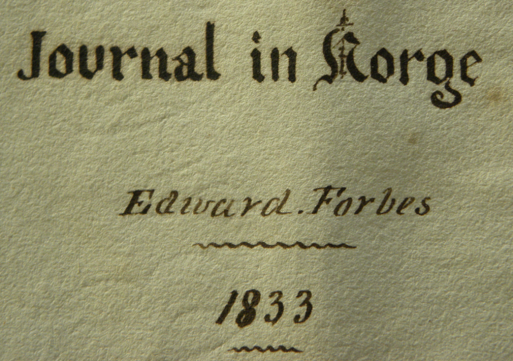 Bicentennial of the birth of Professor Edward Forbes (1815-1854 ...