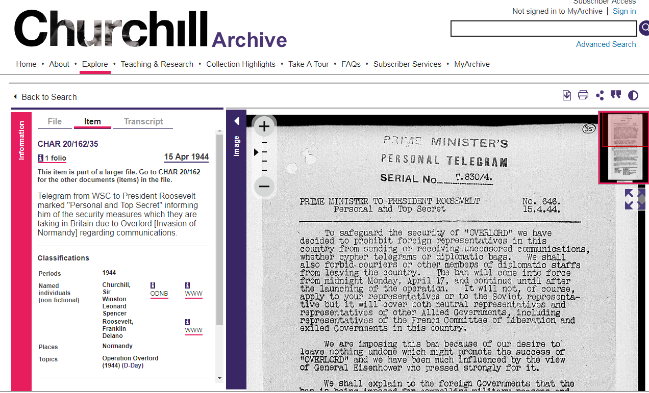 Normandy landings: through our digital primary sources | HCA Librarian