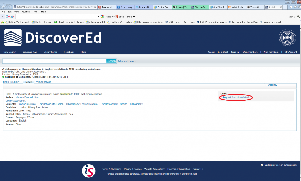 Latest enhancements to DiscoverEd | LLC Librarian