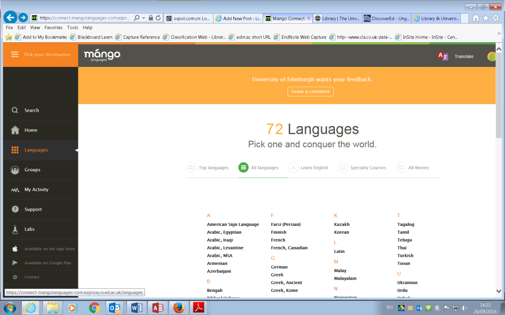 Mango Languages – online language courses for trial | LLC Librarian