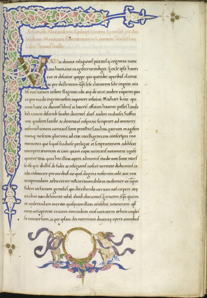 Medieval manuscript on display at New College Library … | New College ...