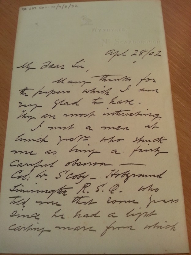 Letters in the Limelight: Edwin Brough, the man who hunted Jack the ...