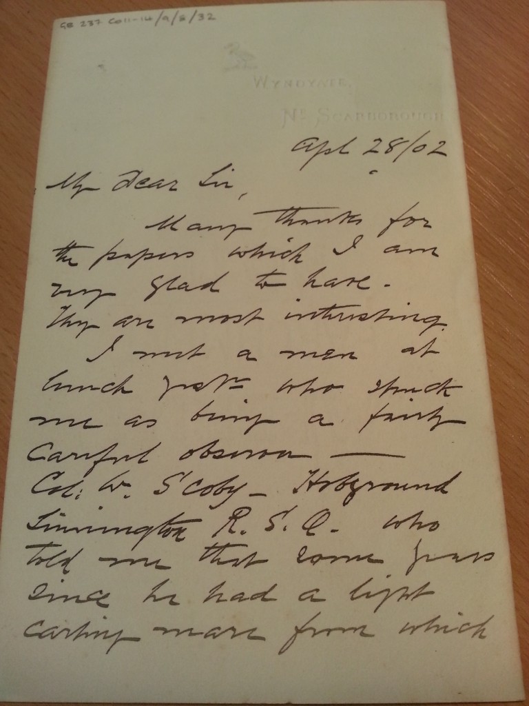 Letters in the Limelight: Edwin Brough, the man who hunted Jack the ...