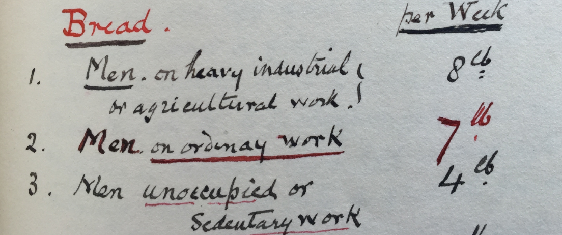 Rationing and a healthy and nourishing diet during the Great War ...